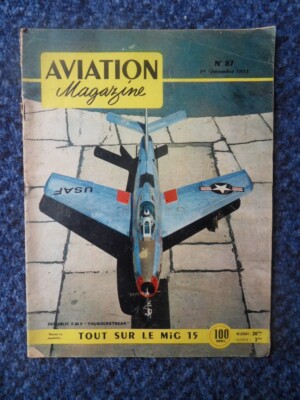 A3/8-Aviation magazine n°87-01 décembre 1953 | eBay