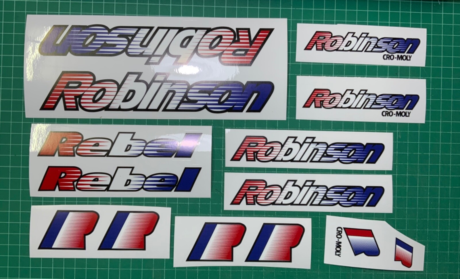 Robinson rebel bmx sticker decals | eBay