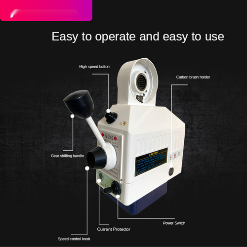110V S-235Milling Machine Tool Feeder Accessories X-Axis Turret Milling ...