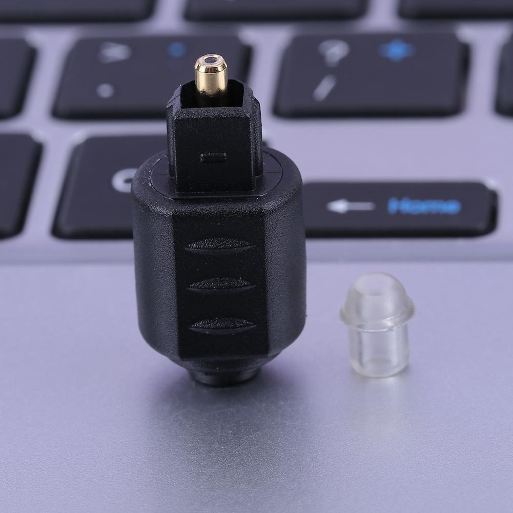 AU Audio Adapter Toslink Male To Mini 3.5mm Toslink Female Converter No ...