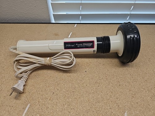 Pollenex Power Massage WM10R 2 Speed High Intensity Vibrator Tested ...