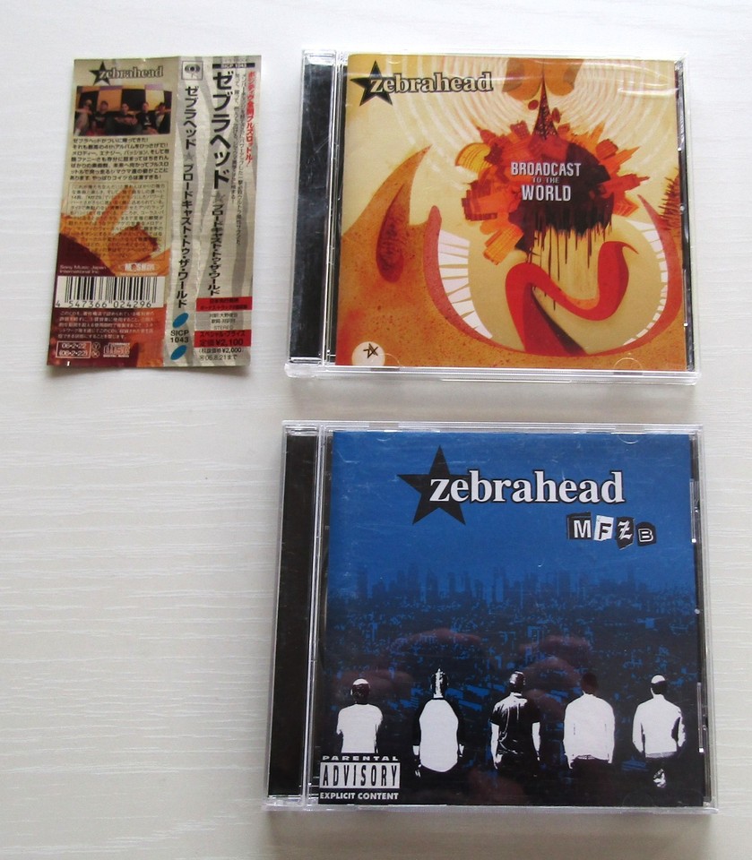 Zebrahead CDs Brain Invaders, Playmate of the Year Ichi-go Ichi-e set ...