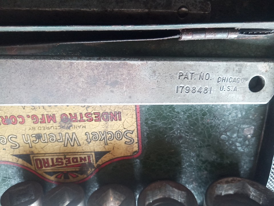 18pc Vintage Indestro Socket Set. Original Tin, Amazing Label! | eBay