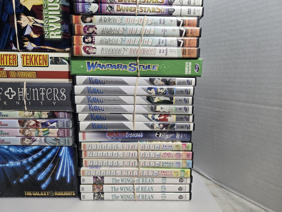 HUGE Anime DVD Collection Collector's Lot | eBay