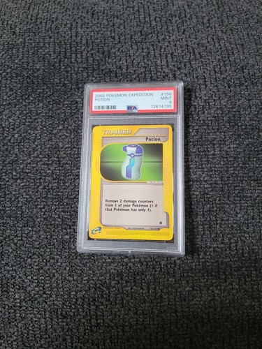 Pokémon Expedition Set Regular Finish Potion Trainer Card - PSA 9! Mint ...