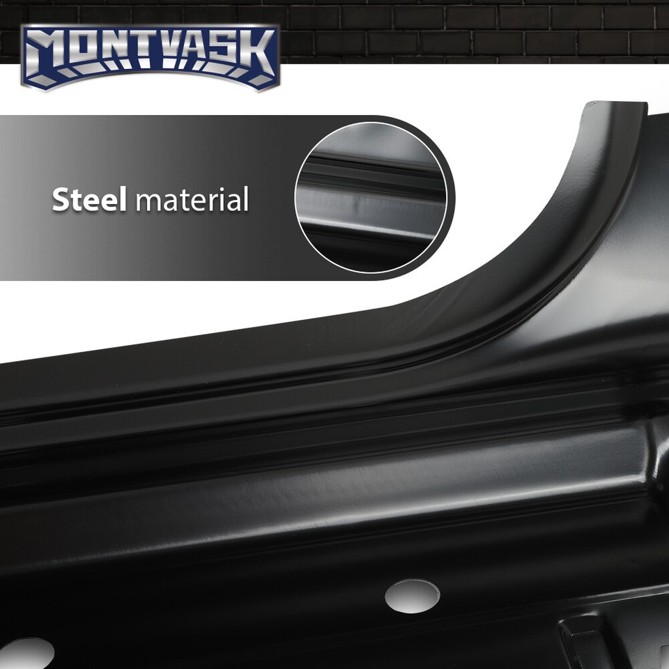 Fit For 2014-2018 Chevrolet Silverado/GMC Sierra Extended Cab Rocker ...