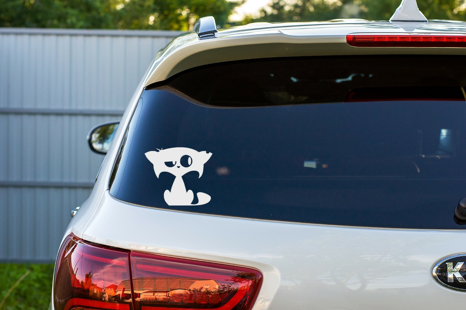 Cat vinyl decal 4" x 3.5" car truck jdm funny cute sticker animal | eBay