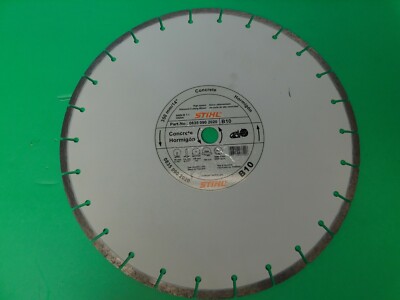 STIHL CUTOFF 14" DIAMOND ASPHALT CUTTING WHEEL B10 SERIES # 0835 090 ...
