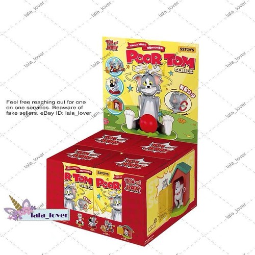 52Toys Tom and Jerry Poor Tom Series Blind Box Confirmed Figure You ...