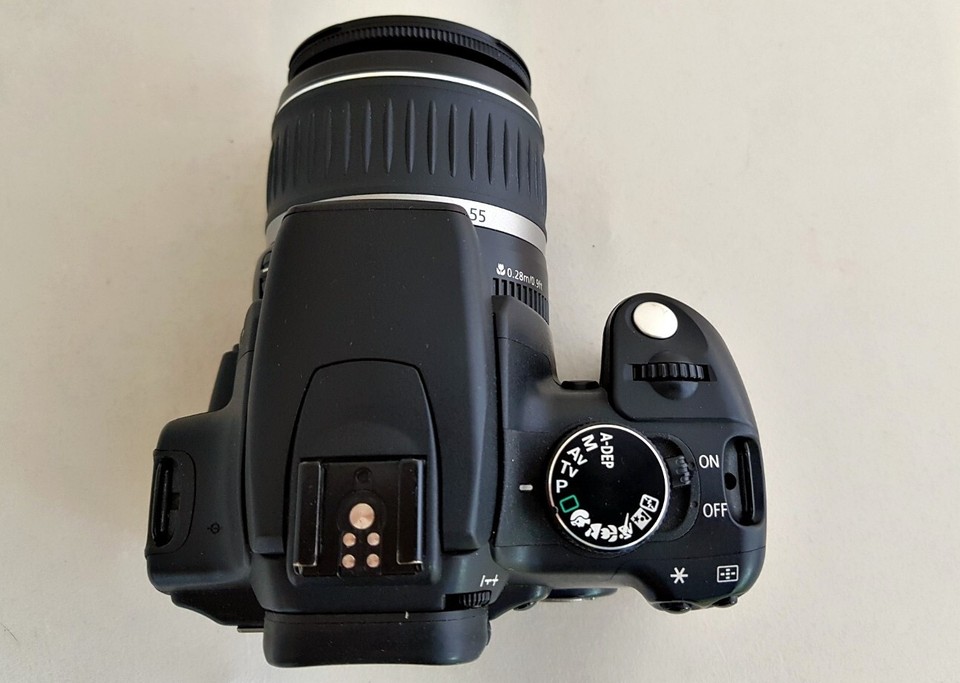 Canon EOS 350D Digital SLR Camera 8.0MP with Canon 18-55mm f/3.5-5.6 ...