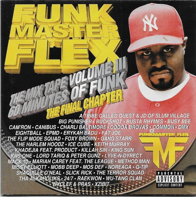 Funkmaster Flex The Mix Tape Volume 3 III CD 60 Minutes of Funk Disc ...