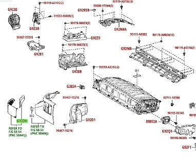 G92DH42010 Genuine Toyota Filter HV Battery G92dh-42010 for sale online ...