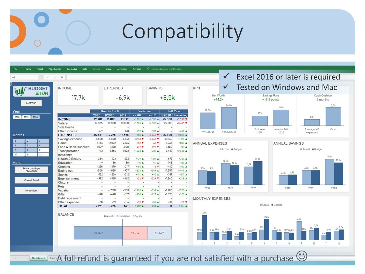 Finance Templates Excel