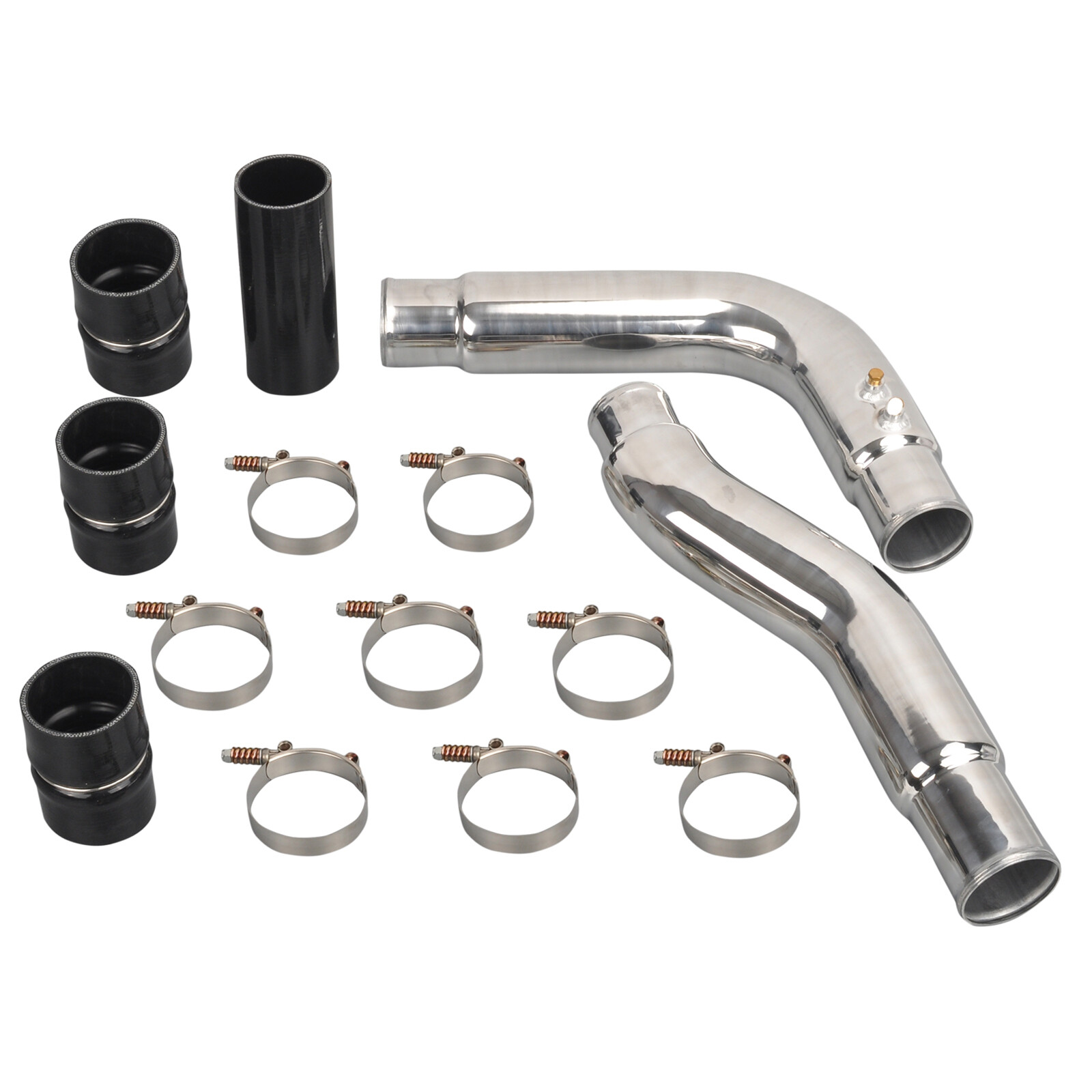 Polished Intercooler Pipe & Boot Kit For 2003-2007 Dodge Ram 5.9L ...