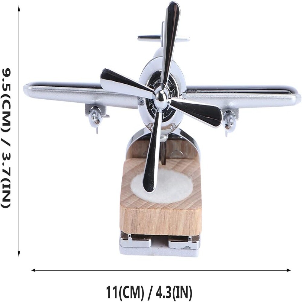 9*10.5cm Solar Airplane Car Diffuser for Car Office Home | eBay Australia
