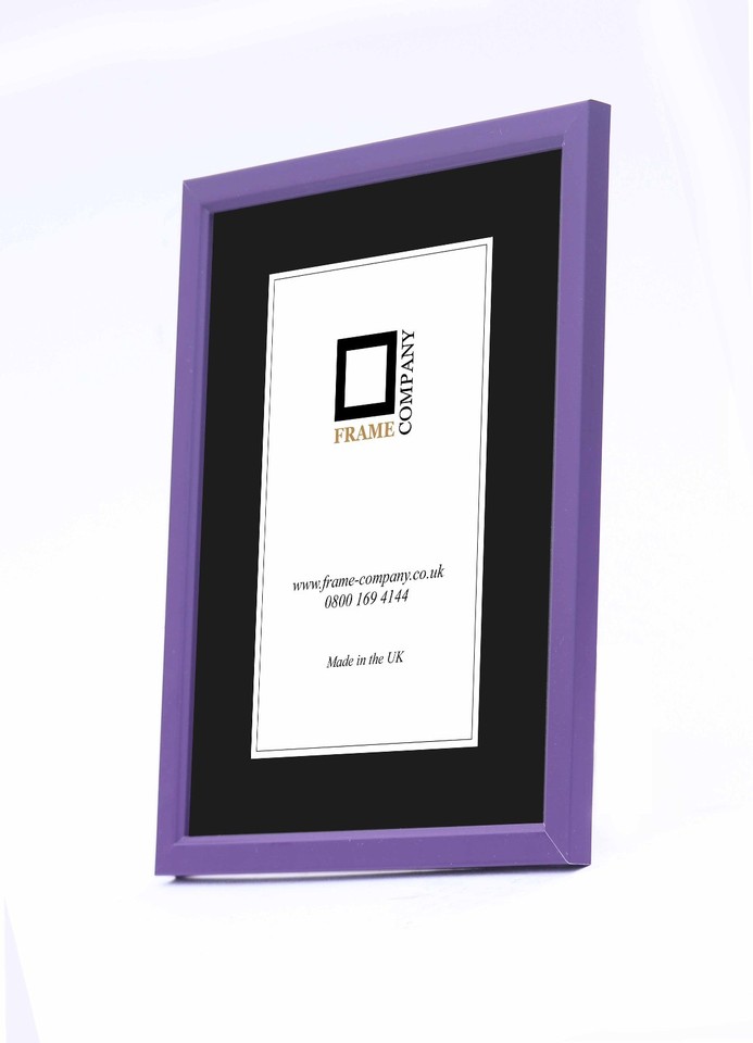 Picture Photo Frames Fitted With Glass Choice of 11 Colours By Frame ...