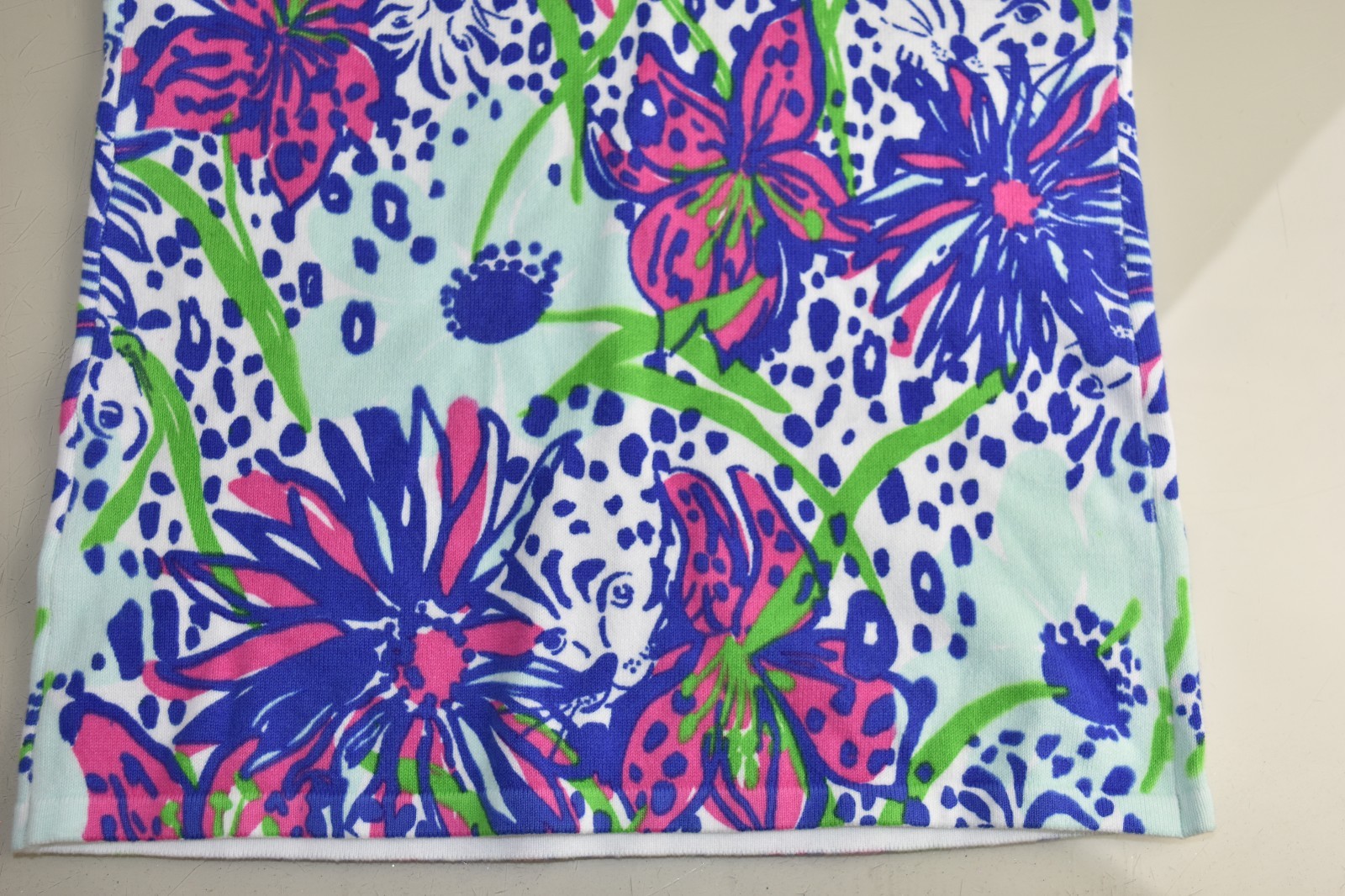 New Lilly Pulitzer ANNETTE Sweater Resort White In the GARDEN Exra ...