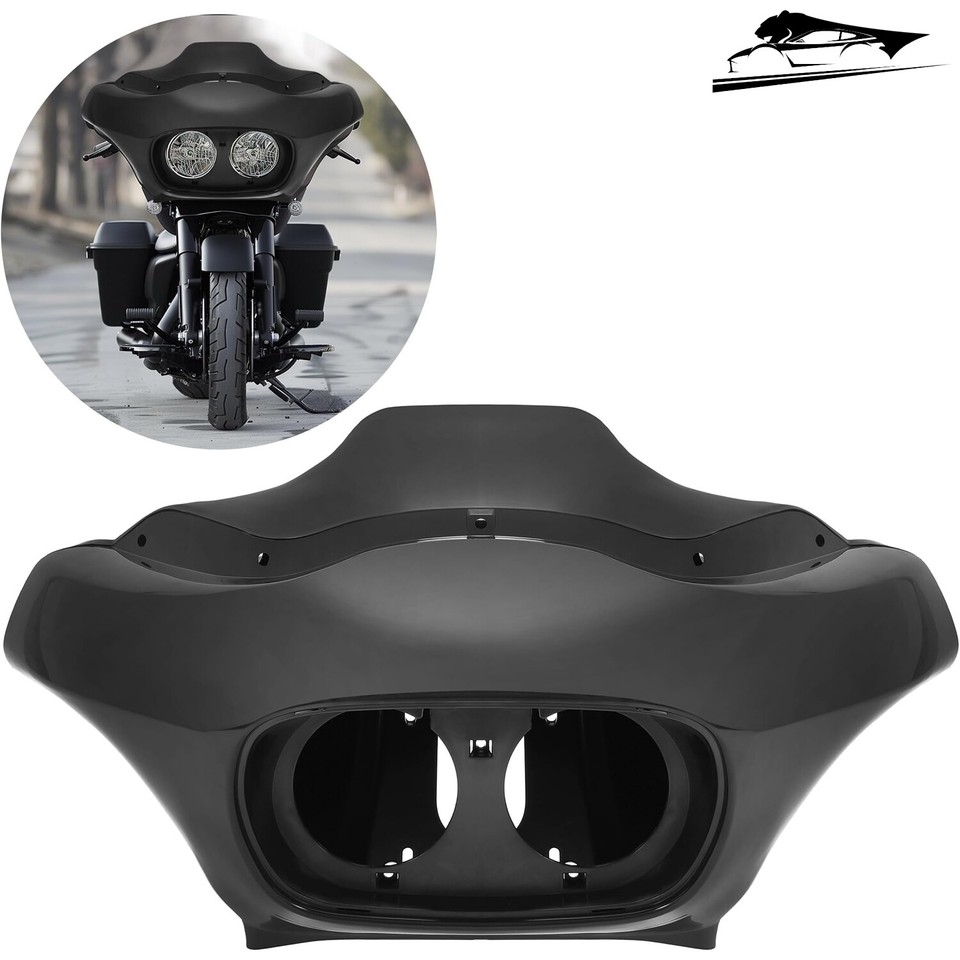 Unpainted Front Inner&Outer Headlight Fairing For Harley Road Glide ...