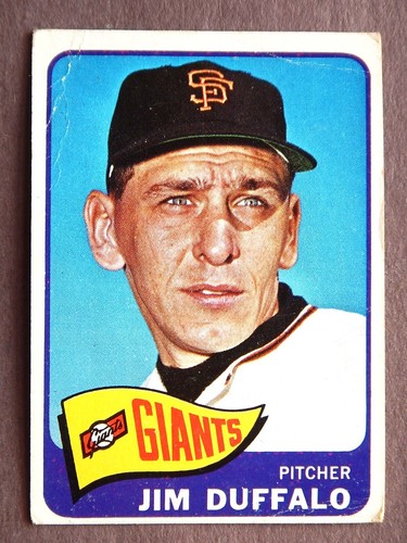 Jim Duffalo #159 Topps 1965 Baseball Card (San Francisco Giants) *G | eBay
