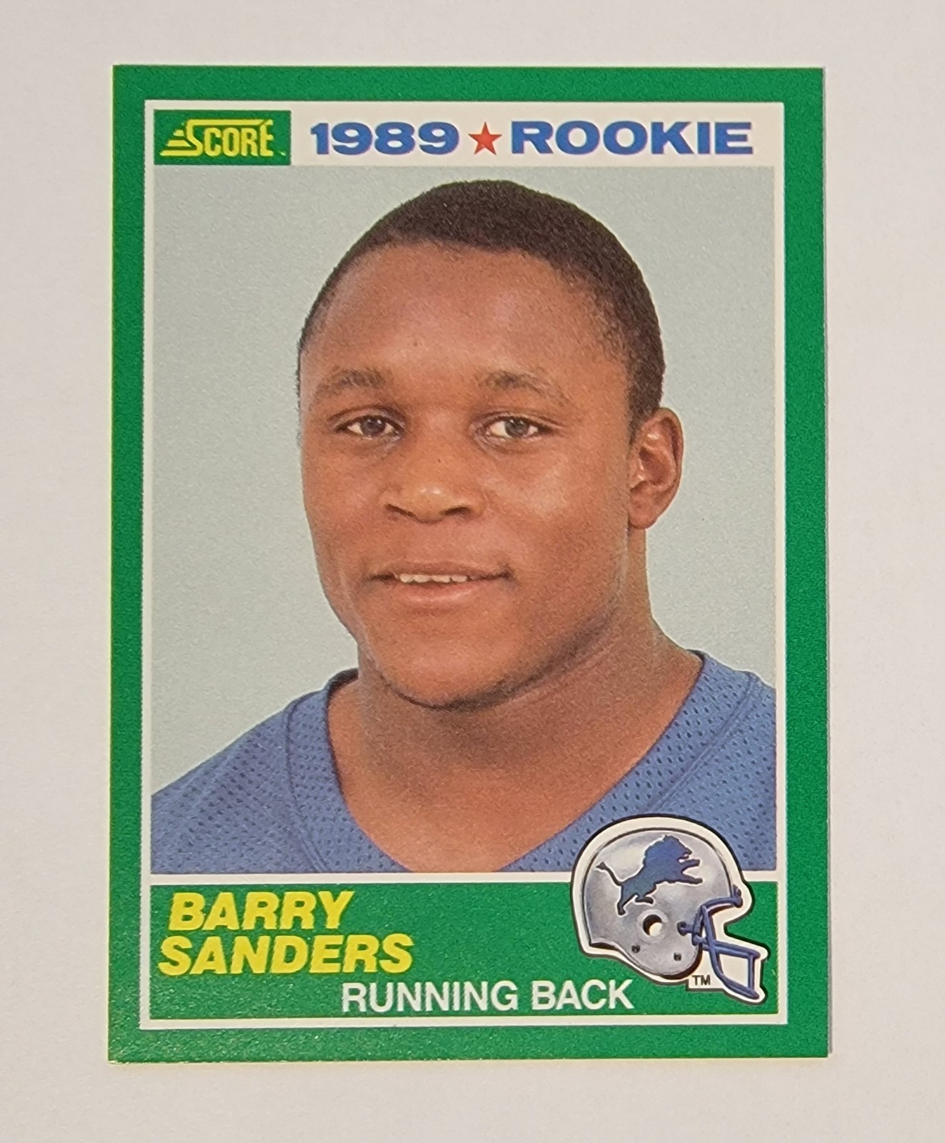 Barry Sanders 1989 Score #257 Base Price Guide - Sports Card Investor