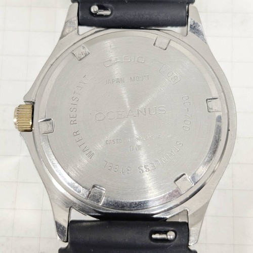 CASIO OCEANUS OC-700 Men's Watch Working Condition Battery & Band ...