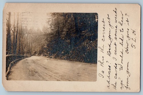 1907 Dirt Road Scene Camden New Jersey NJ RPPC Photo Posted Antique ...