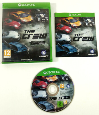 Game Xbox One French Version The Crew with Record Disc near Mint And ...