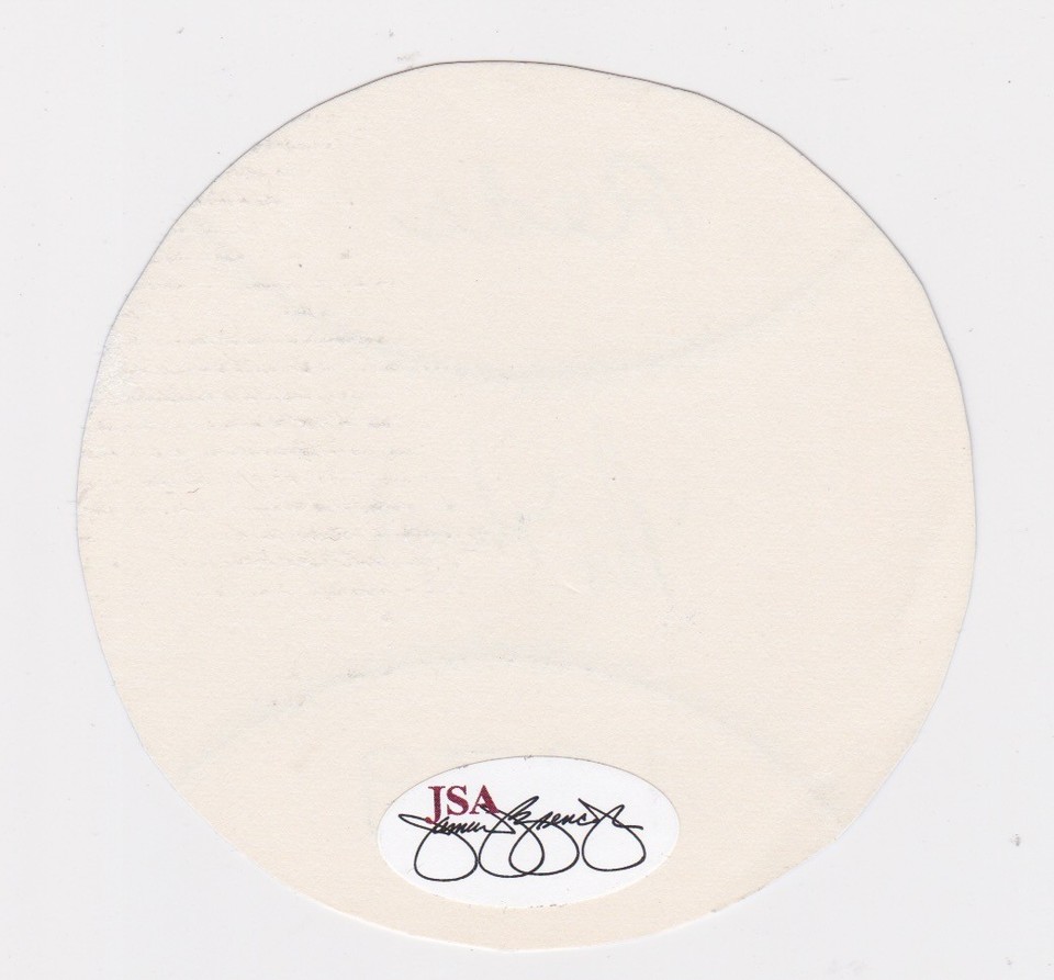 DAVE RAJSICH SIGNED RANGERS 3" BASEBALL DISC AUTO AUTOGRAPH DATED 1979 ...