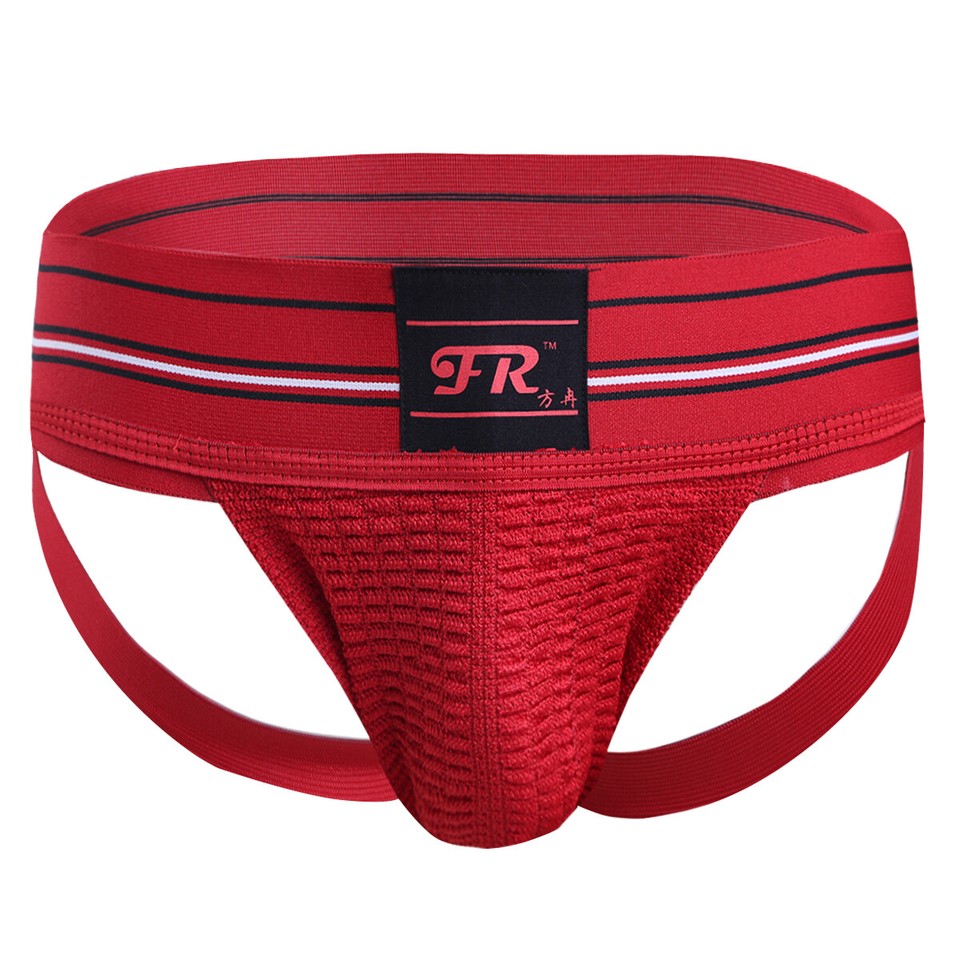 Men Athletic Supporter Jock Strap Sports Underwear Backless Boxers ...