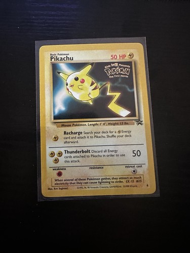 Pokemon Pikachu Promo Card #4 | eBay