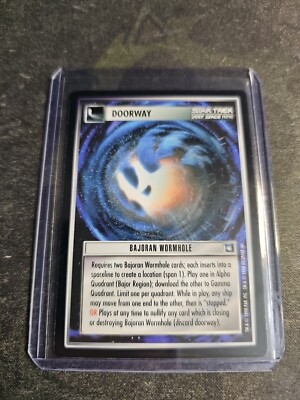 Star Trek CCG 1E Deep Space Nine DS9 Bajoran Wormhole Uncommon LP | eBay