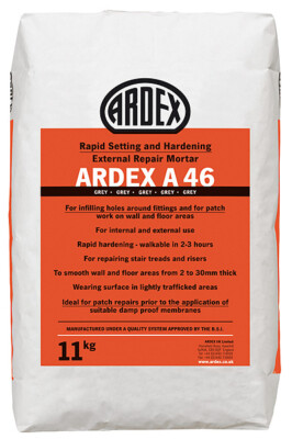 Ardex A46 Rapid External Repair Mortar 11kg | eBay UK