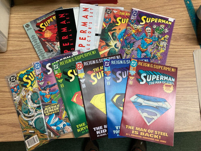 KAPPYS DC SUPERMAN COMICS 12 DIFFERENT EX-NEAR MINT CONDITION CB21 | eBay