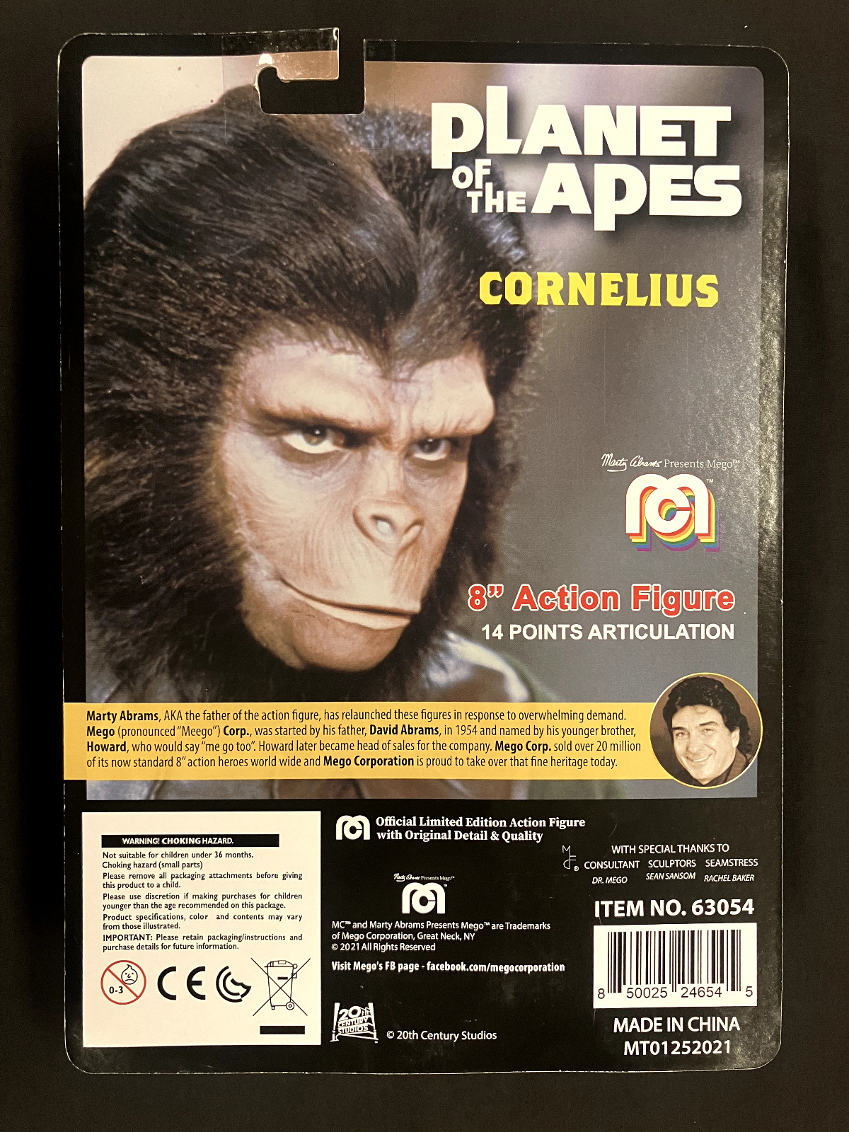 Mego: Planet of the Apes - Cornelius 8-inch Action Figure - 2021