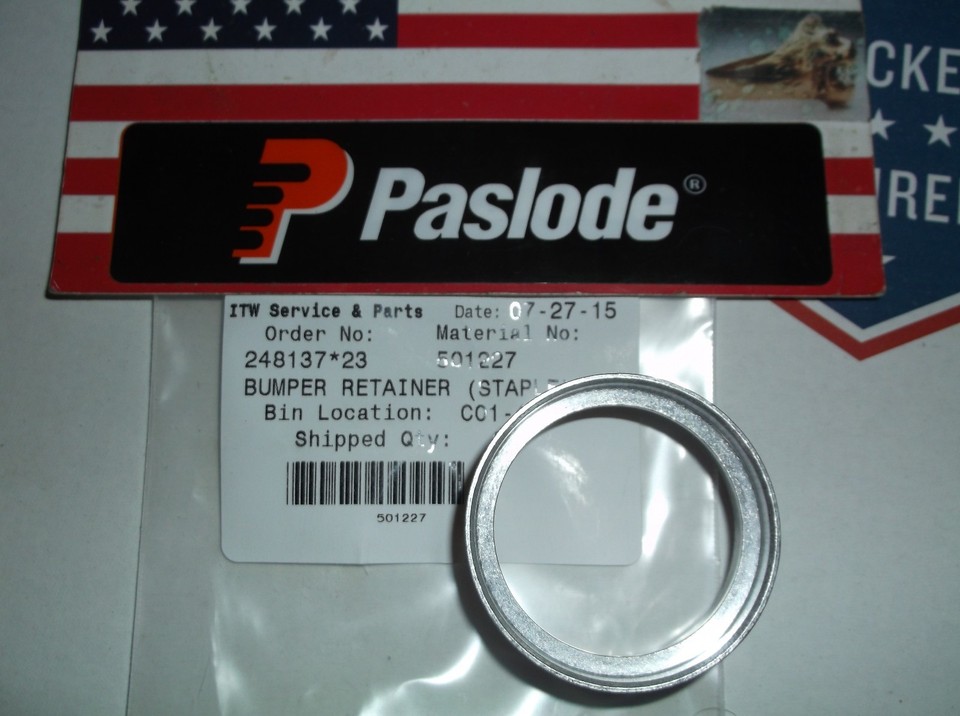 Paslode Part # 501227 BUMPER RETAINER (STAPLER) | eBay