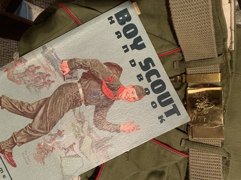 1958 Boy Scouts Of America Full Uniform. BSA. Mill Creek Pa. EXCELLEN ...