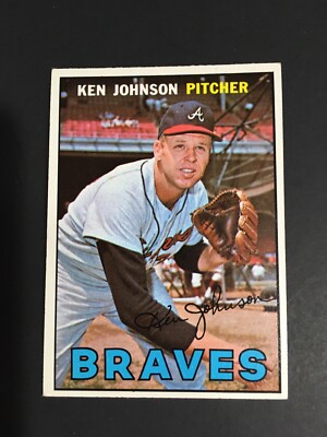 1967 TOPPS KEN JOHNSON, #101, NM (Free Shipping on Any 3!) | eBay