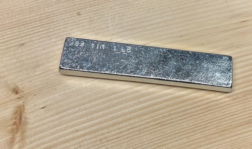 Tin Metal Ingot 99.9+% Pure - One Pound Bars | eBay