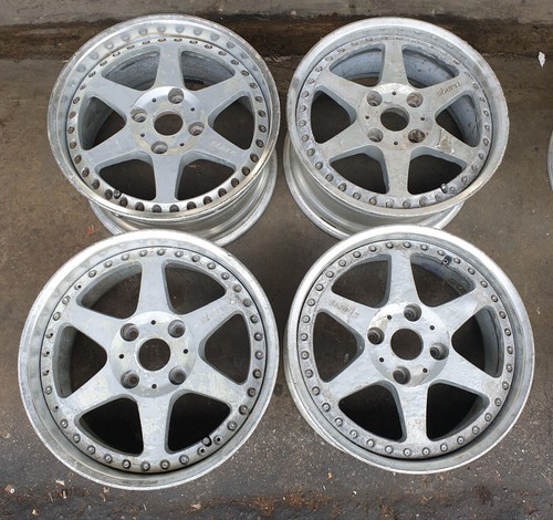 JDM Stern face 2 ii 6s 6spoke 16" wheels for ae86 180sx 240sx s13 dr30 ...
