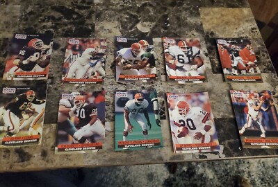 NFL Pro Set NFL Football Card Set Cleveland Browns | eBay