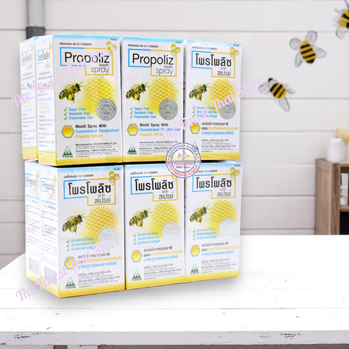 Propoliz Mouth Spray w Concentrated Propolis and Natural Extract 15ml ...