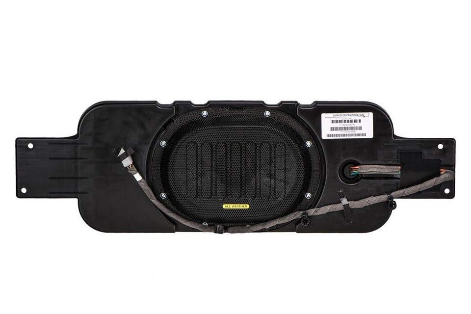 2015-2018 JEEP WRANGLER SUBWOOFER SPEAKER ALPINE OEM MOPAR GENUINE ...