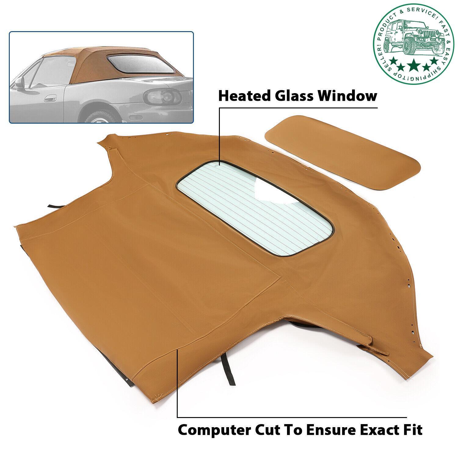 New Heated Glass Window & Soft Top For Mazda Miata 1990-2005 ...