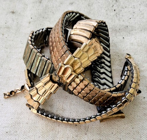 Vintage Gold Filled Jewelry GF Watch Band Refine Scrap 100 Gram Lot. | eBay