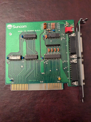 Vintage Suncom Gameport 2000 game Joystick Controller Port Card For ...