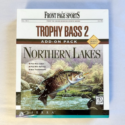 Trophy Bass 2 Add-On: Northern Lakes - Factory Sealed - Big Box PC ...