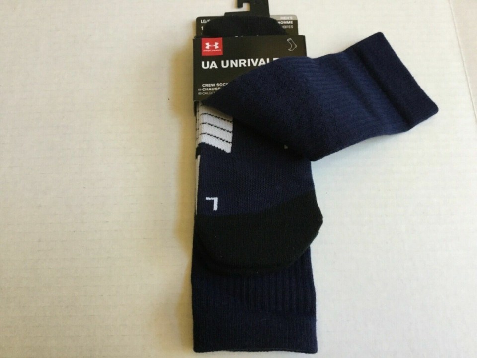 New UA Under Armour Unrivaled Socks Mens Sizes + Colors Curry NBA ...