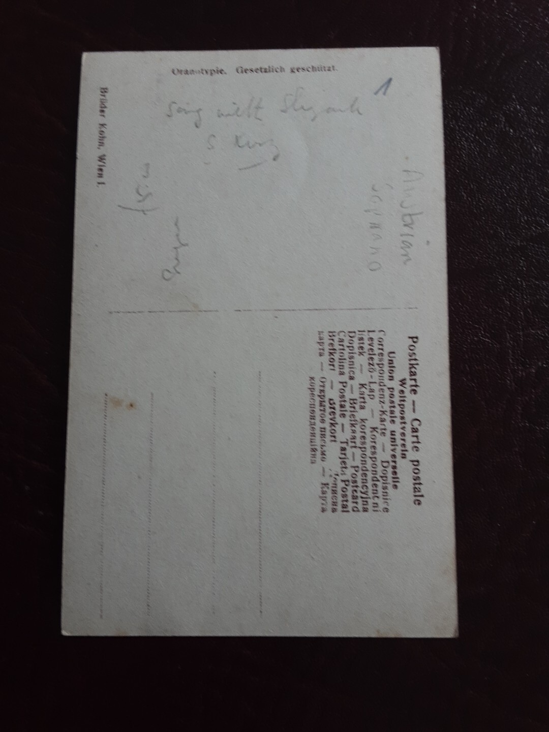 Postcard Grete Forst Austrian Soprano Opera Singer RP Original Vienna ...