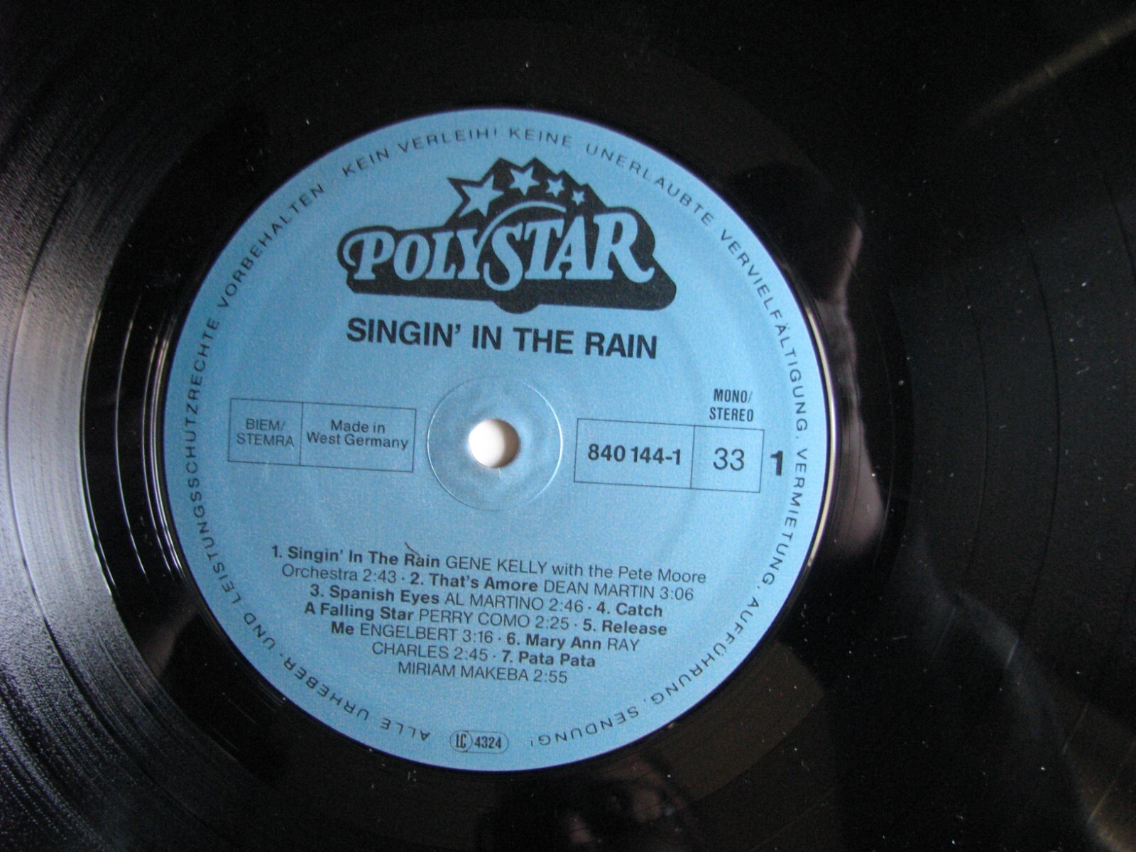 Various-Singin in the Rain LP-2 LPs-198? Germany-Polystar-840 143 1 ...