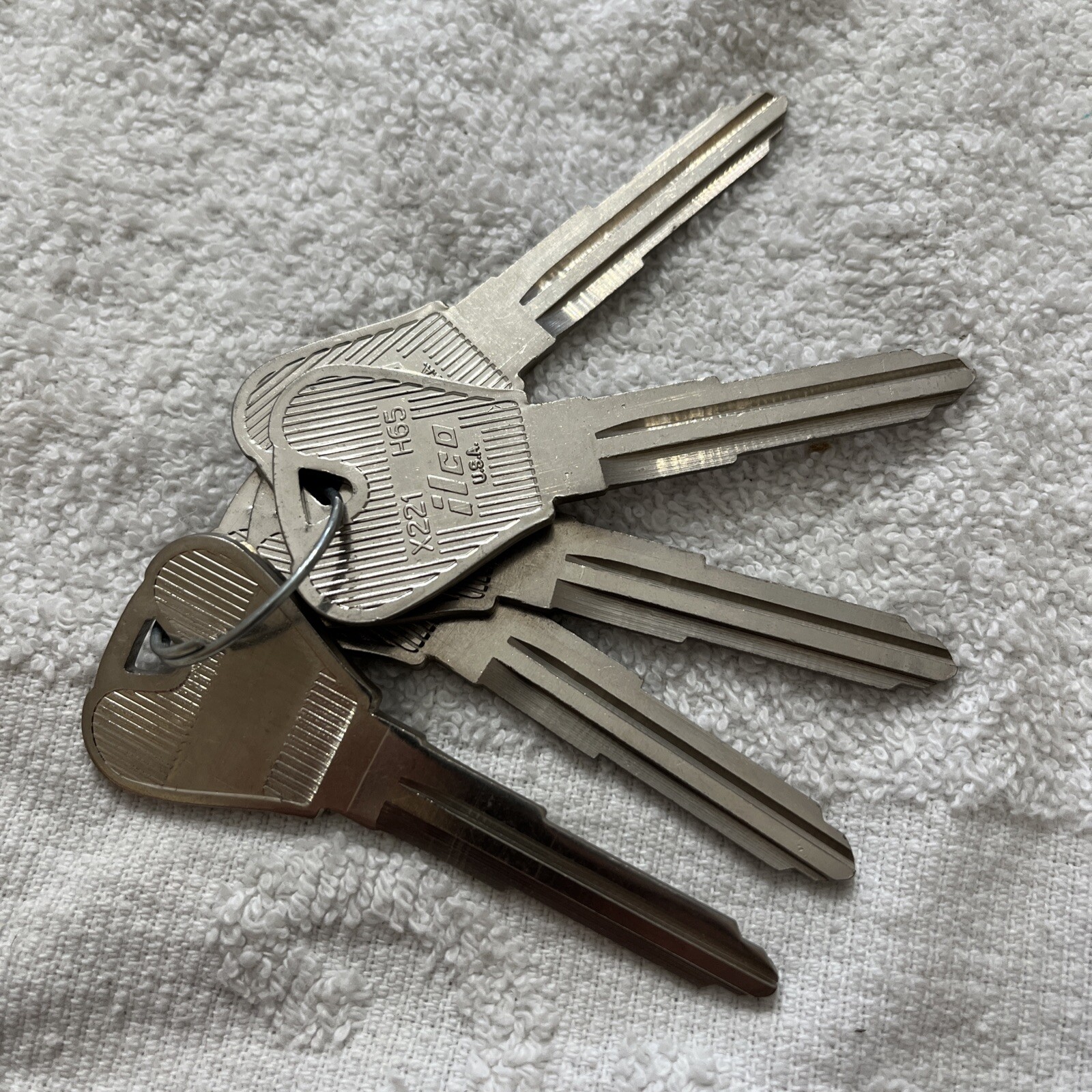 ILCO X221 H65, 93 FORD PROBE, AUTO METAL KEY BLANK (5 Pieces) Vintage ...